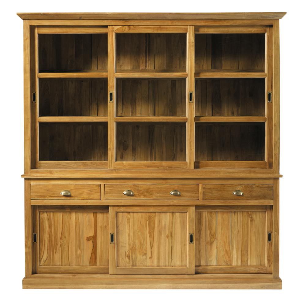 Alacena de teca maciza An. 206 cm Amsterdam | Maisons du Monde